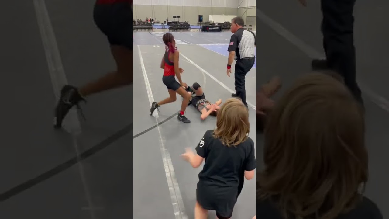 Zaniyah Wright 12u 75lb pins girl in 2022 WOW NATIONALS TEAM DUALS‼️💪🏾