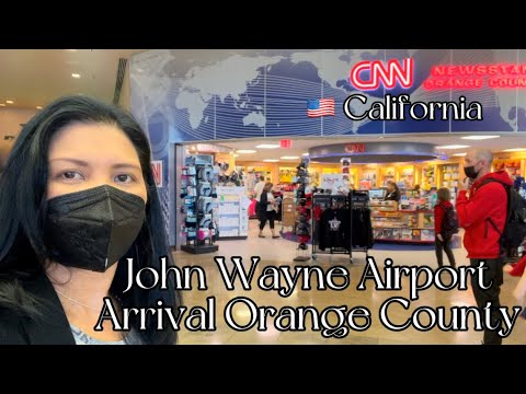 Landing Arrival @ John Wayne Airport California USA | Easy travel