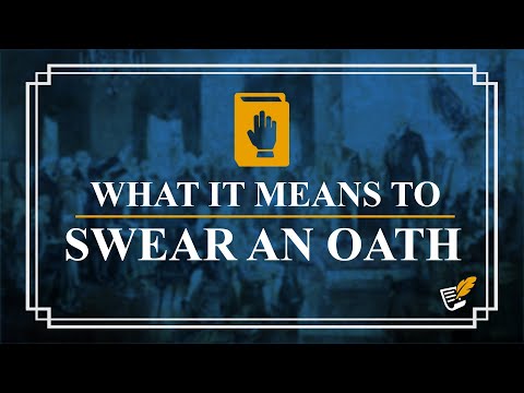 Importance of Swearing an Oath | Constitution Corner