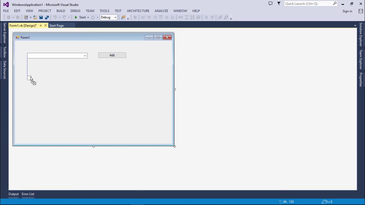 Combo Box to list collections Visual Basic (VB.net)