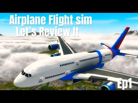 Airplane Flight Simulator Ps5, Let's Review It. Ep1