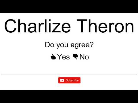 How to Pronounce / How to Say: Charlize Theron