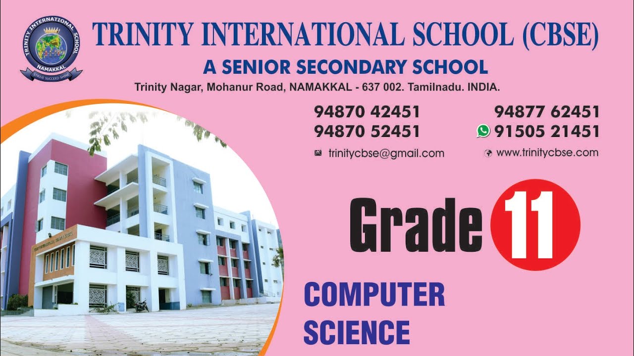 GRADE XI COMPUTER SCIENCE(PYTHON) CHAPTER 3 DATA HANDLING (DATA TYPES)