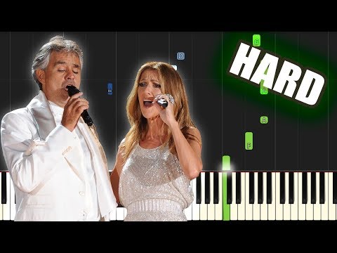 The Prayer - Andrea Bocelli, Céline Dion | HARD PIANO TUTORIAL + SHEET MUSIC by Betacustic