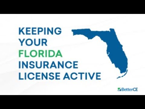 Keeping Your Florida Insurance License Active