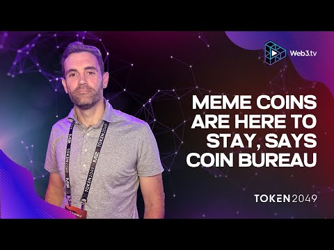 Guy Turner, Influencer of Coin Bureau at Token 2049 Dubai 2024
