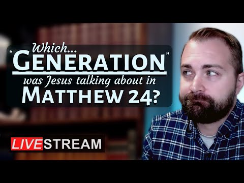 What Did Jesus Mean in Matthew 24? - Live Q&A