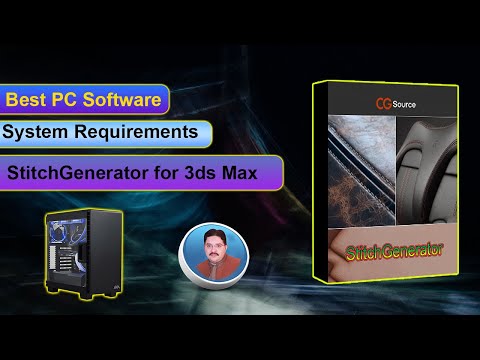 Stitch Generator for 3ds Max System requirements