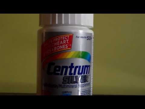 Myotcstore.com Review on Centrum Silver Tablets For Adults 50 Plus - 125 Ea