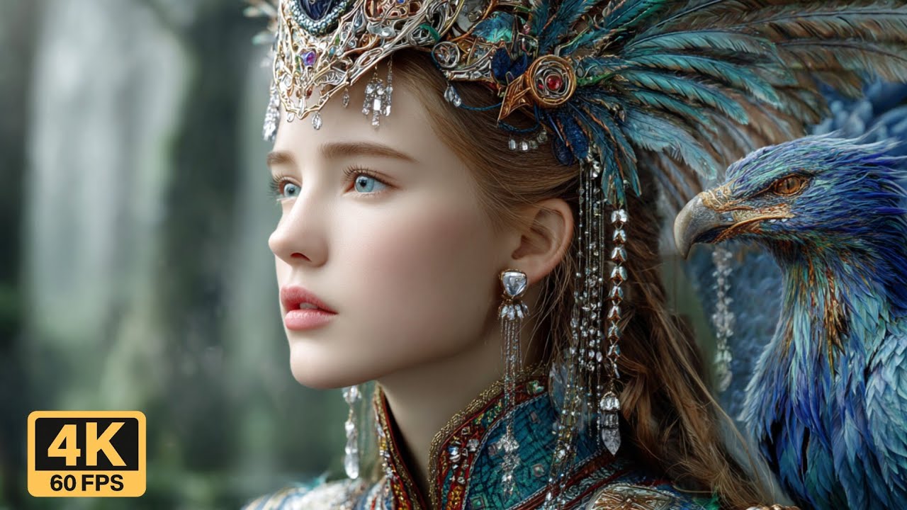 Enchanted Fantasy World Of Fairies & Dragons | Magical Castles And Forest Palaces [AI Music Video]