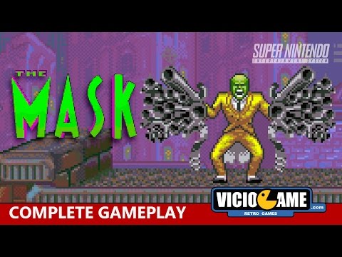 🎮 The Mask (Super Nintendo) Complete Gameplay – VICIOGAME