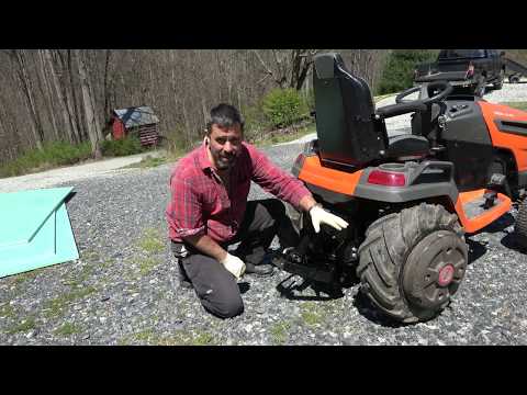 Johnny Products Sleeve Hitch Install. The Best Upgrade You Can Put On Your Lawn Tractor.