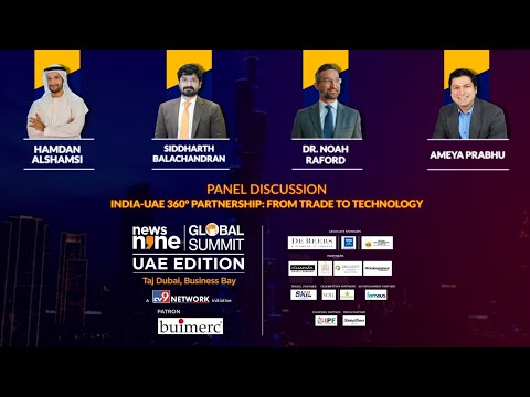 News9 Global Summit-UAE Edition | India-UAE 360° Partnership: From Trade to Tech | Panel Discussion