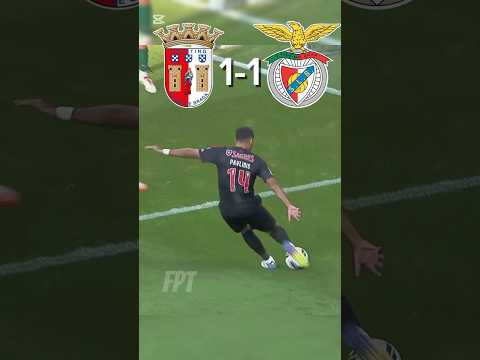 SC Braga 1-1 SL Benficaโฝ๏ธ #slb #slbenfica #benfica #futebol #portugal #scbraga #braga
