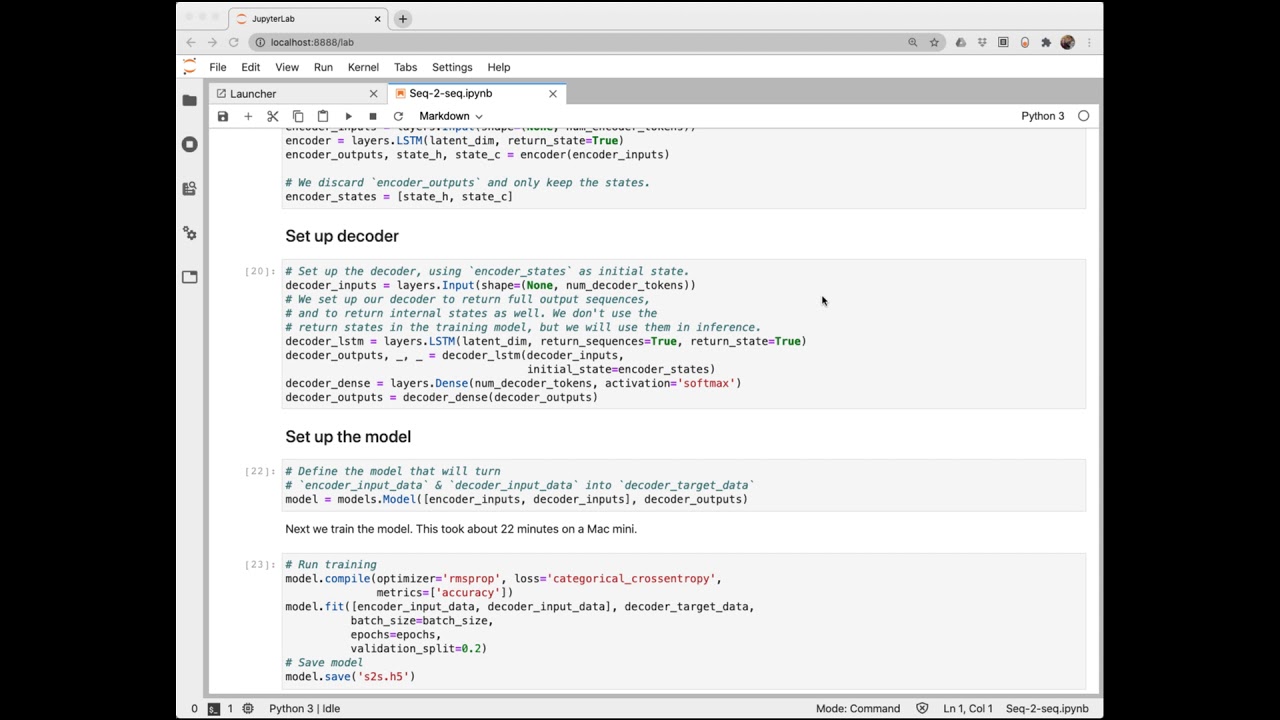 nlp26 - Sequence to sequence models