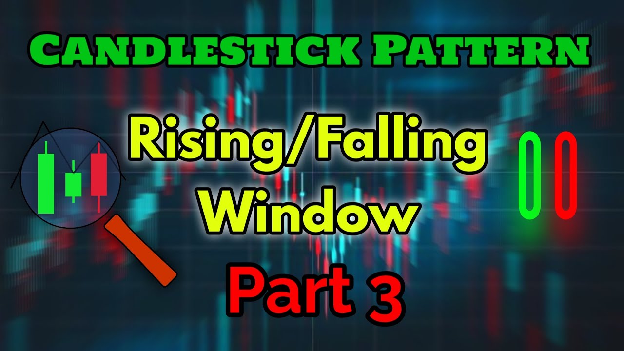 Window Candlestick Pattern | What is Rising & Falling Window | Candlestick Patterns | Part 3
