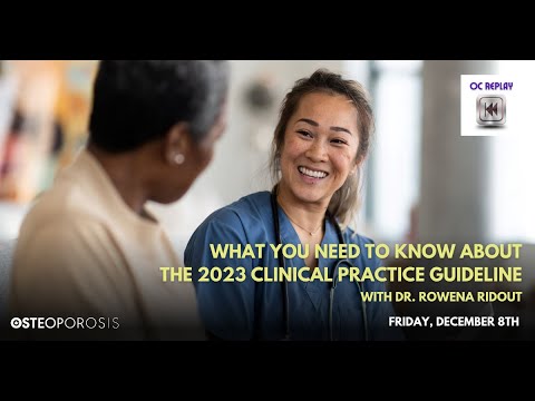 OC Replay What You Need to Know about the 2023 Clinical Practice Guideline