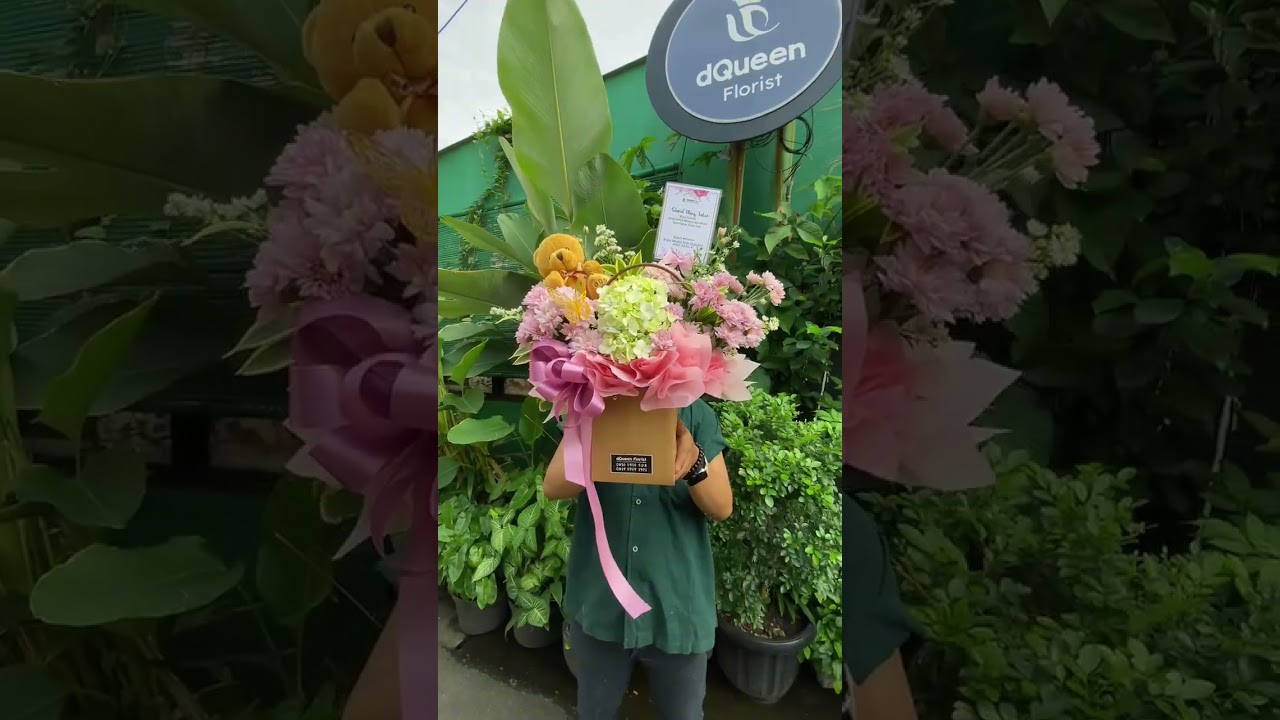 praktis banget bukan bunga box ini kan guys🥰 #jakarta #florist #freshflower