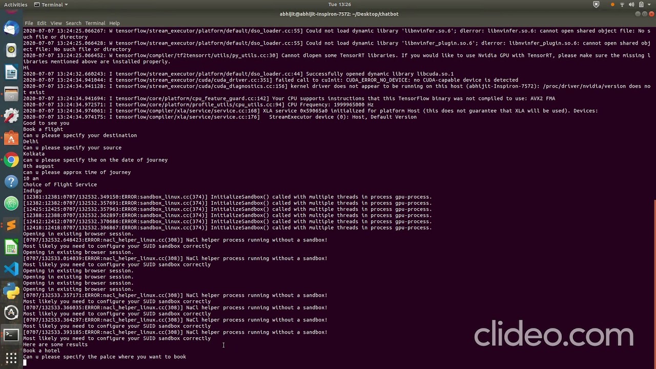 GitHub - abr-98/Chatbot_modified: A chatbot with real time scraping ...