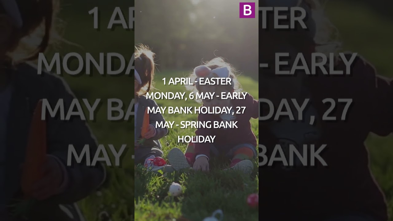 All eight bank holiday dates for the England in 2024