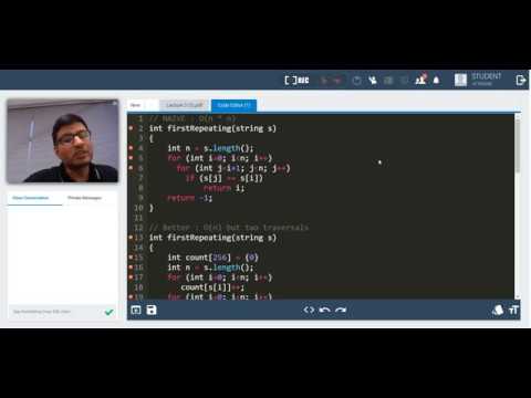 Sample Class | DSA LIVE For Working Professionals | GeeksforGeeks