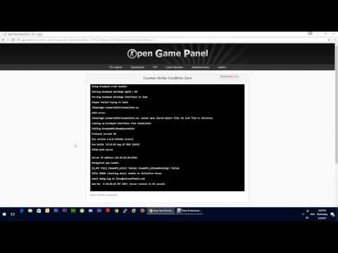 How to install and configure CounterStrike condition zero on open game panel