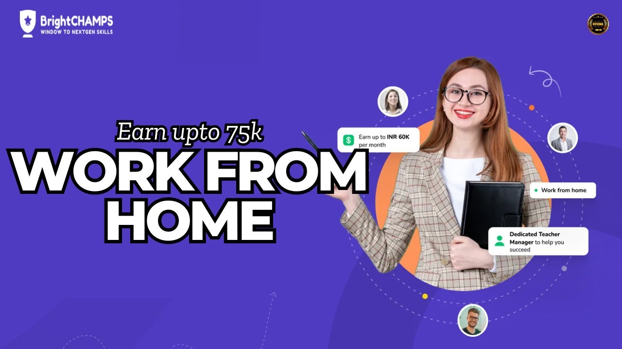 Work from Home || Bright Champs is hiring for Coding educators || Apply Now @DIVINE-i4U
