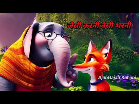 जैसी करनी वैसी भरनी l As you sow, so shall you reap #AnimatedStory #HindiKahani