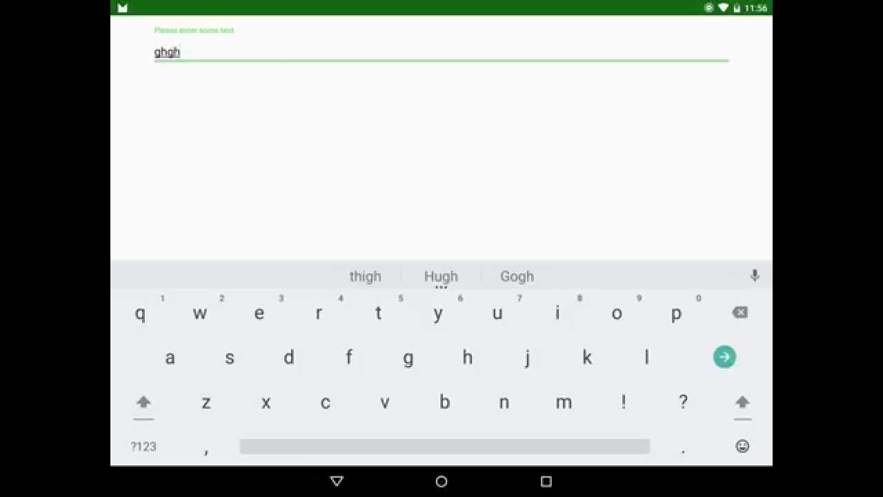 TextInputLayout with custom text style