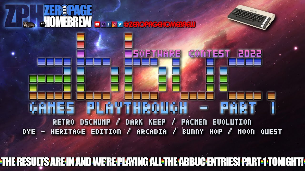 ABBUC Software Contest 2022 Games Playthrough Part 1: Atari 8-Bit Homebrew