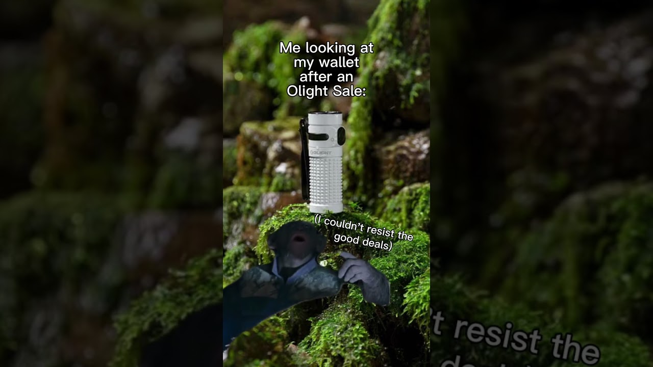 Genuinely in Shock 😂 #olight