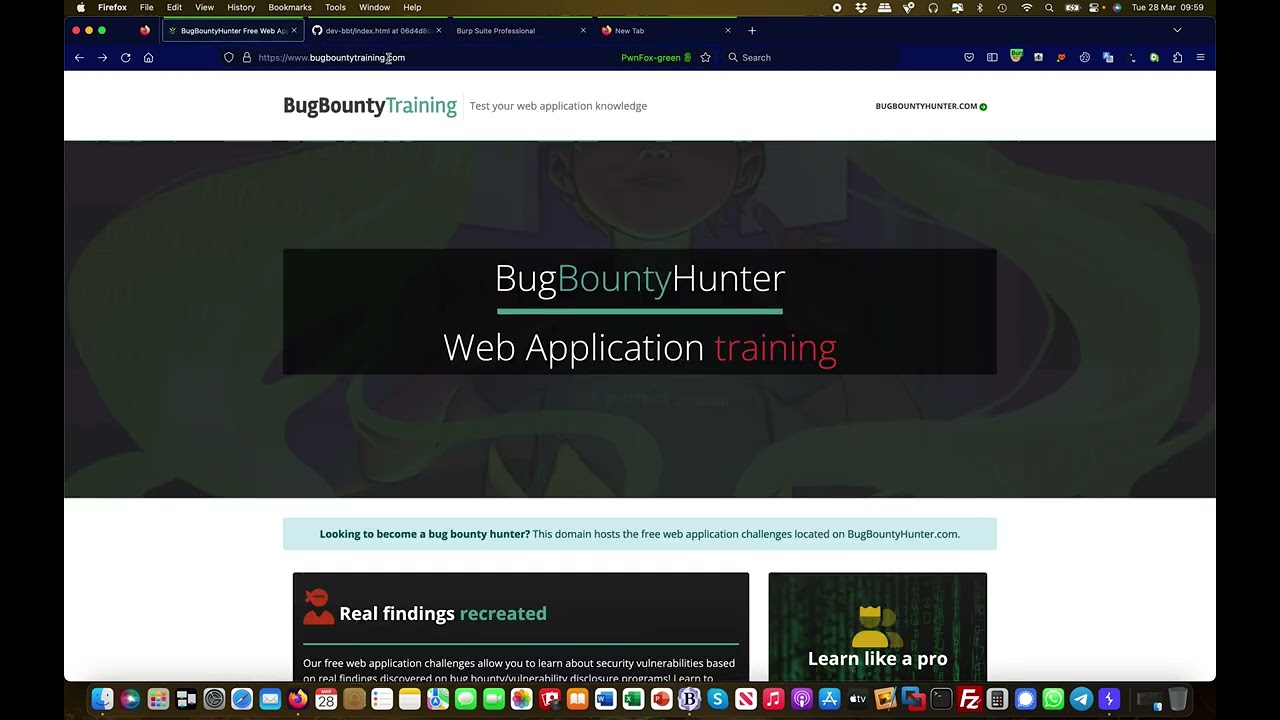 Information leaks to database access | BugBountyTraining Challenge | Bug Bounty Service
