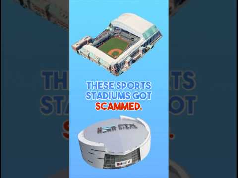 Sports stadiums that got SCAMMED #sports #sportsstadiums #mlb #nba #baseball #basketball