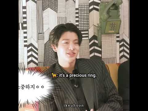 it's a precious ring ๐ #enhypen #jake #sunghoon #jakehoon