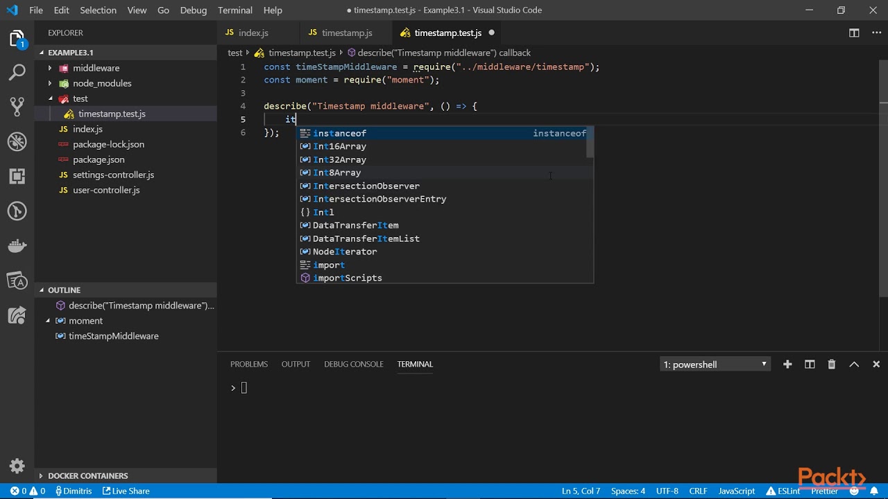 JavaScript Testing Best Practices : Testing Middleware in Isolation | packtpub.com