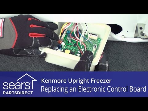 How to Replace a Kenmore Upright Freezer Electronic Control Board