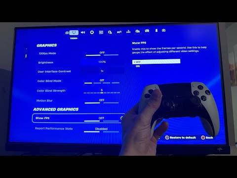Fortnite: How to Turn On/Off Show FPS Tutorial! (Easy Method) *UPDATED 2024*