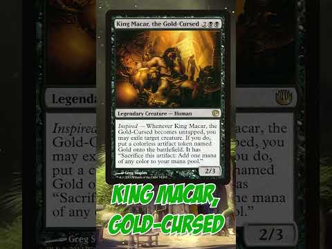 Shrek Commander Deck! King Macar, The Gold-Cursed 💰