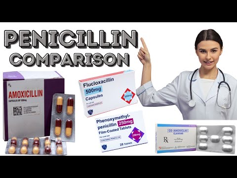 Important Antibiotics Penicillin Comparison