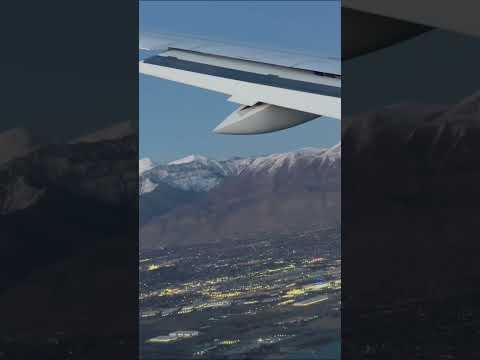 Approach into Provo UT Airport video 3