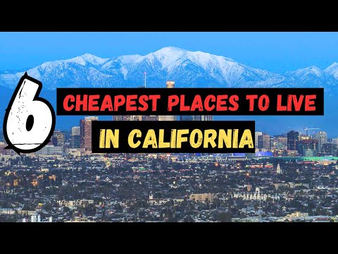Top 6 Cheapest Places To Live In California | Travel Guide 2025