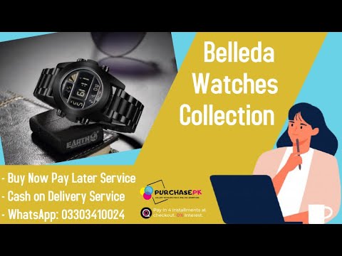 Belleda Wrist Watch For Men - Online Shopping in PAKISTAN