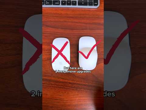 How to make Apple’s mouse actually ergonomic 🖱️#backtoschool #amazonfinds