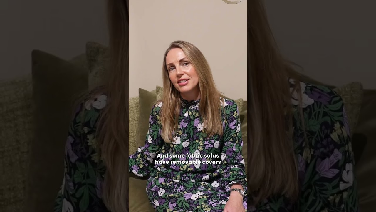 Fabric versus Leather Sofa...know the facts. Our helpful guide will help you decide. #couches #sofa