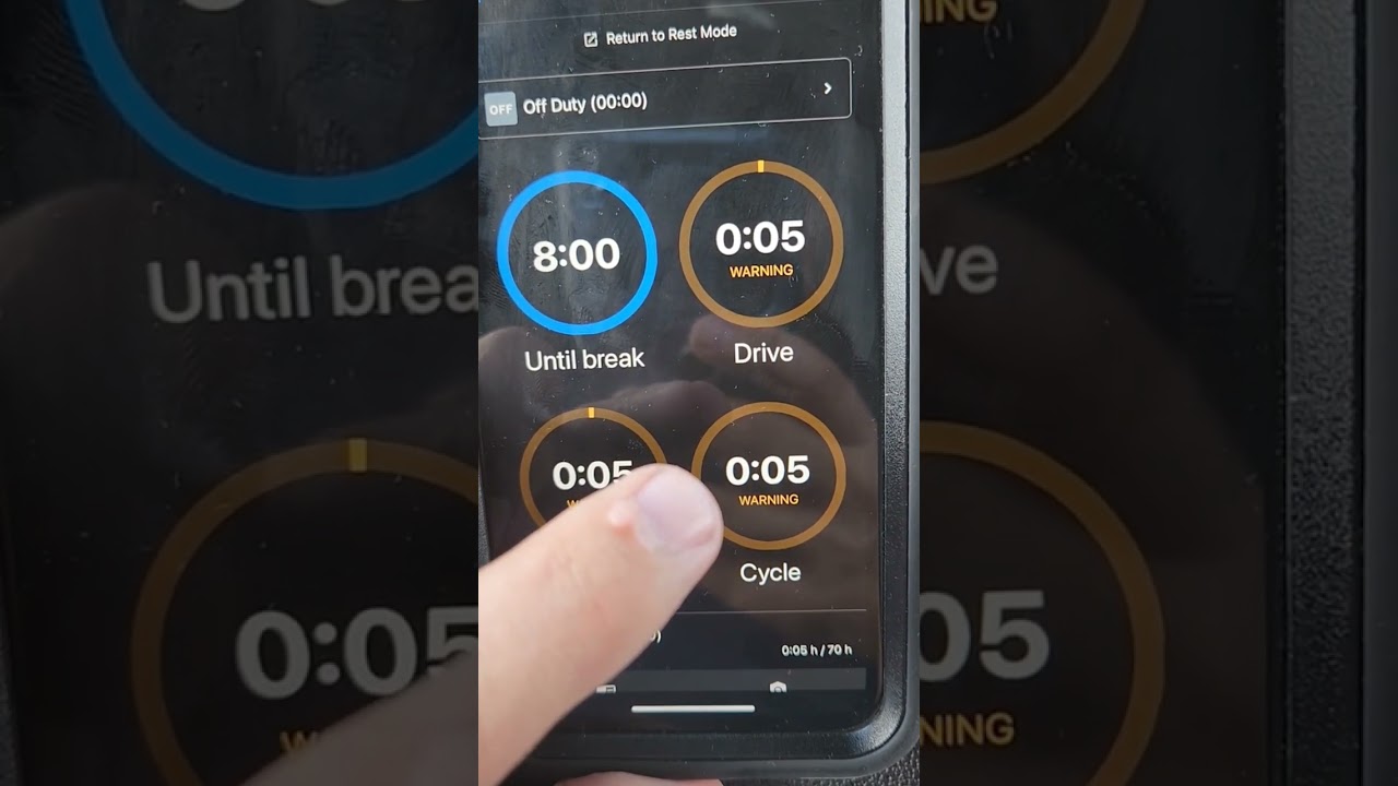Do you use personal conveyance on your E logs? #truckin #18wheeler