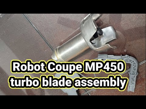 Robot Coupe MP450 turbo blade assembly