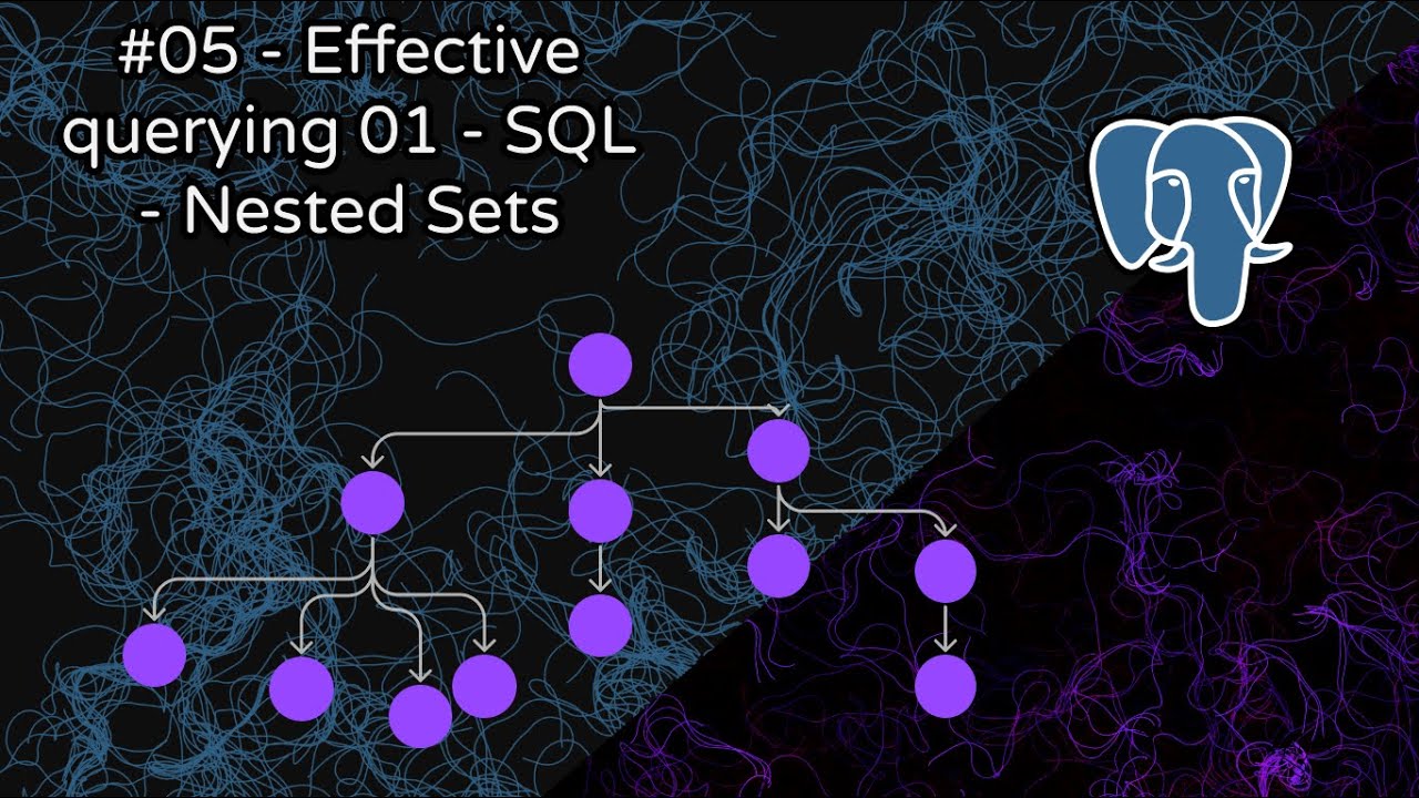 How to Efficiently Query the Nested Sets Tree Model with PostgreSQL (#05)