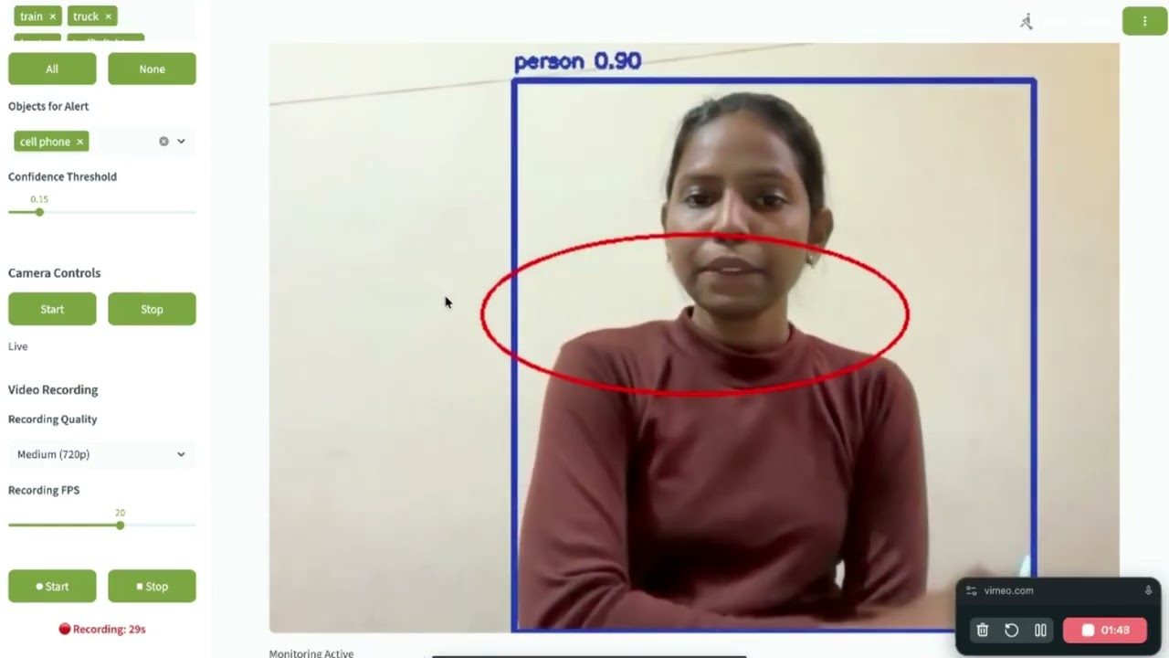 Automated Intrusion Detection System - Computer Vision-based AI Solution