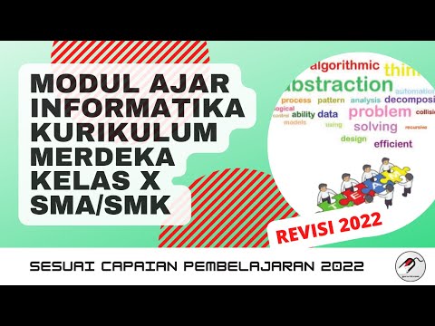 modul ajar informatika kelas 10 SMA/SMK Kurikulum Merdeka 1 dan 2 Revisi Terbaru
